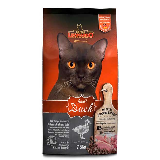 Leonardo Duck Alimento Gato Adulto - Patitas Antofagasta
